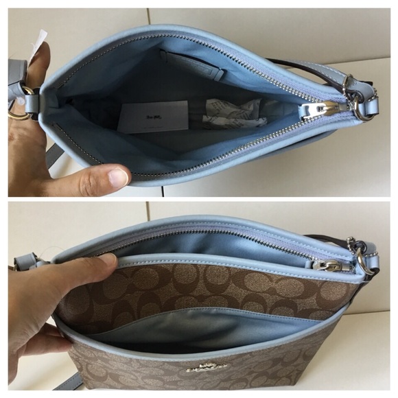 Coach | Bags | Coach File Crossbody In Signature Canvas Nwt | Poshmark